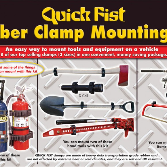 QUICK FIST GUN CLAMP - Securely mounts weapon vertically or ...