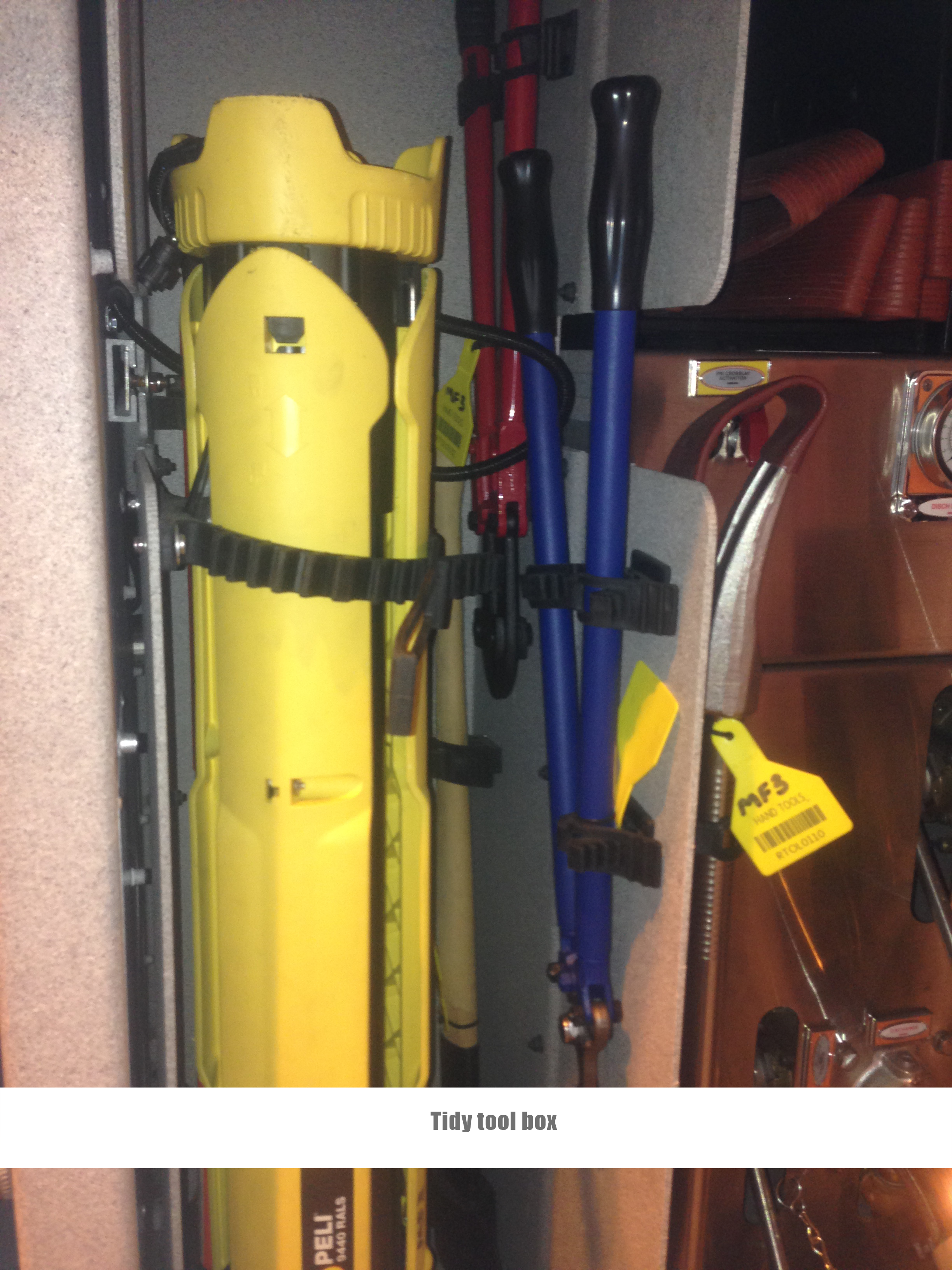 Oshkosh Tool Box - Quick Fist Clamps